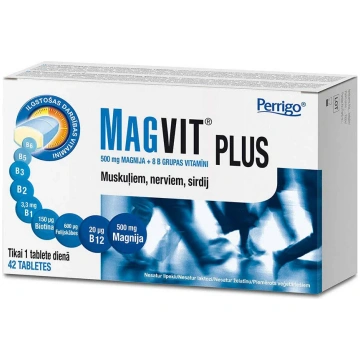 Magvit Plus tabletes | Salidzini.lv