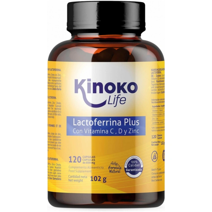 Lactoferrin Plus 500MG vitc zinc | Salidzini.lv